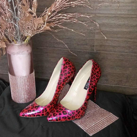 DEVIOUS | Shoes | Brand New Pink Leopard Print Pumps | Poshmark